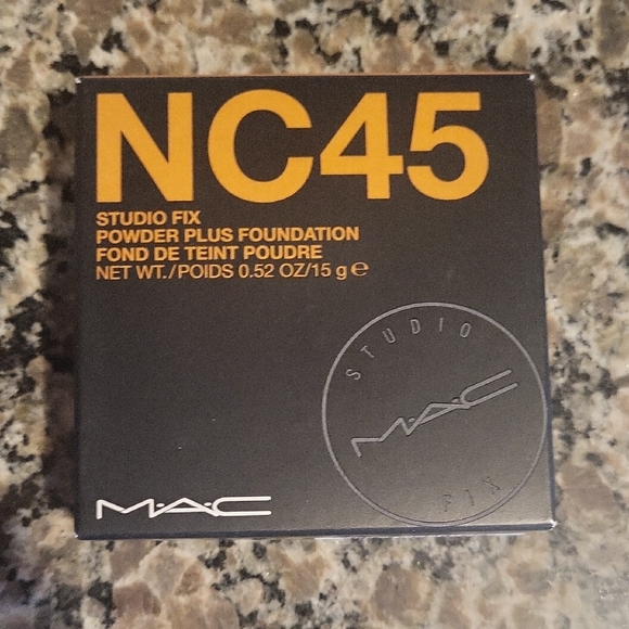 MAC Cosmetics | Makeup | Mac Studio Fix Powder Plus Foundation Nc45 New ...